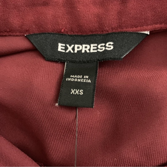 Express | Tops | Nwt 58 Express Pleated Shoulder Buttondown Long Tunic ...